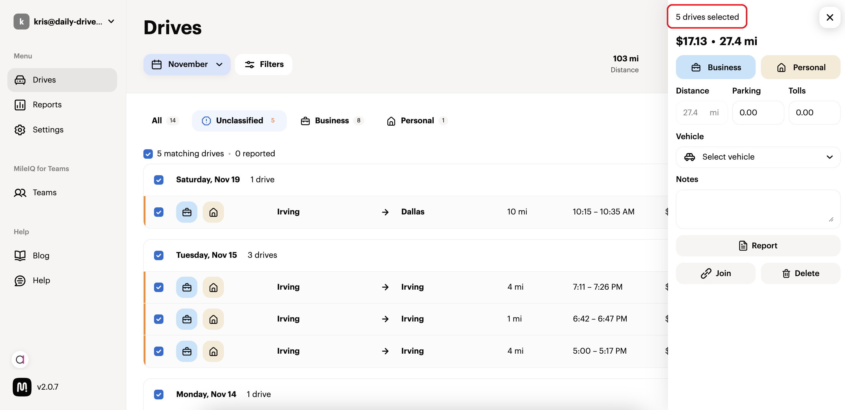 How to Classify Drives – MileIQ