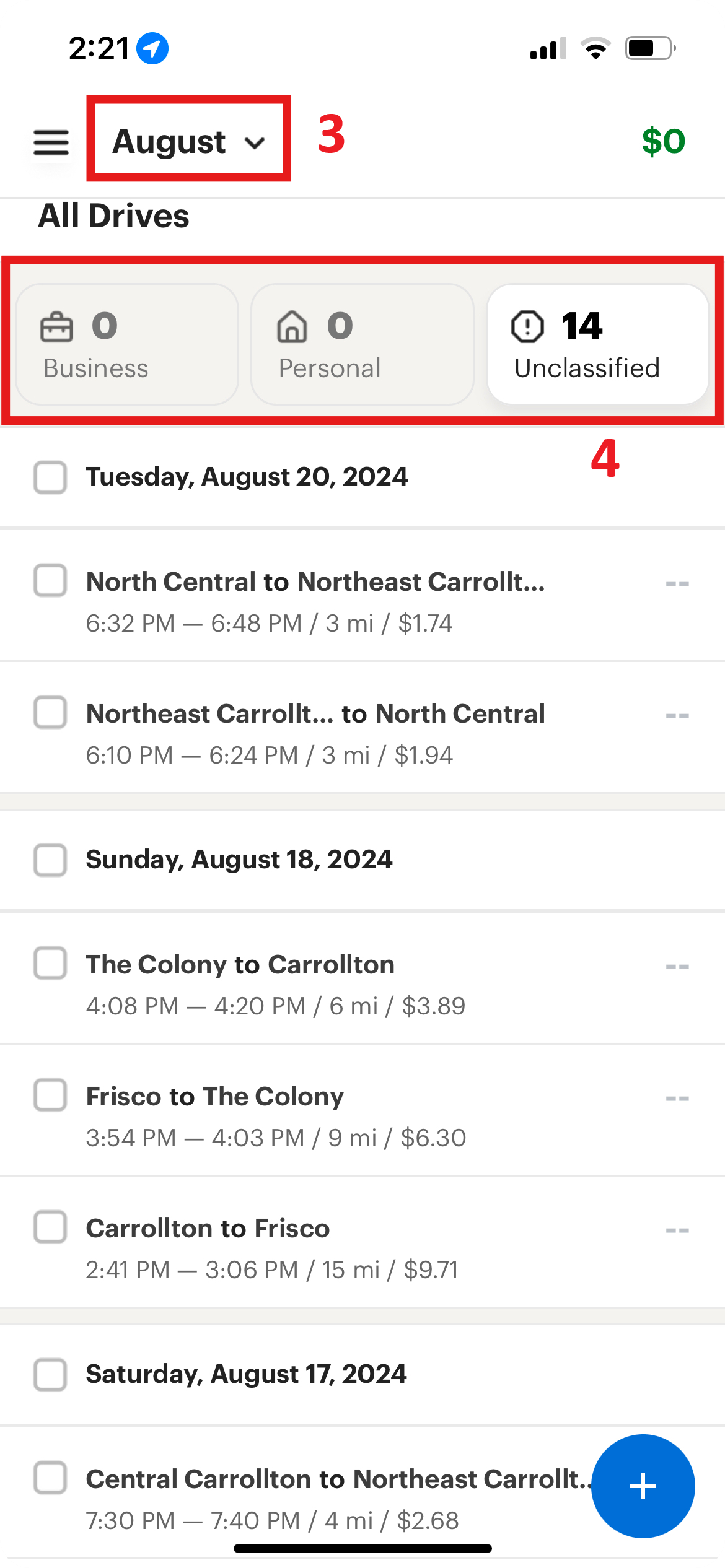 How to View and Manage your Drives – MileIQ