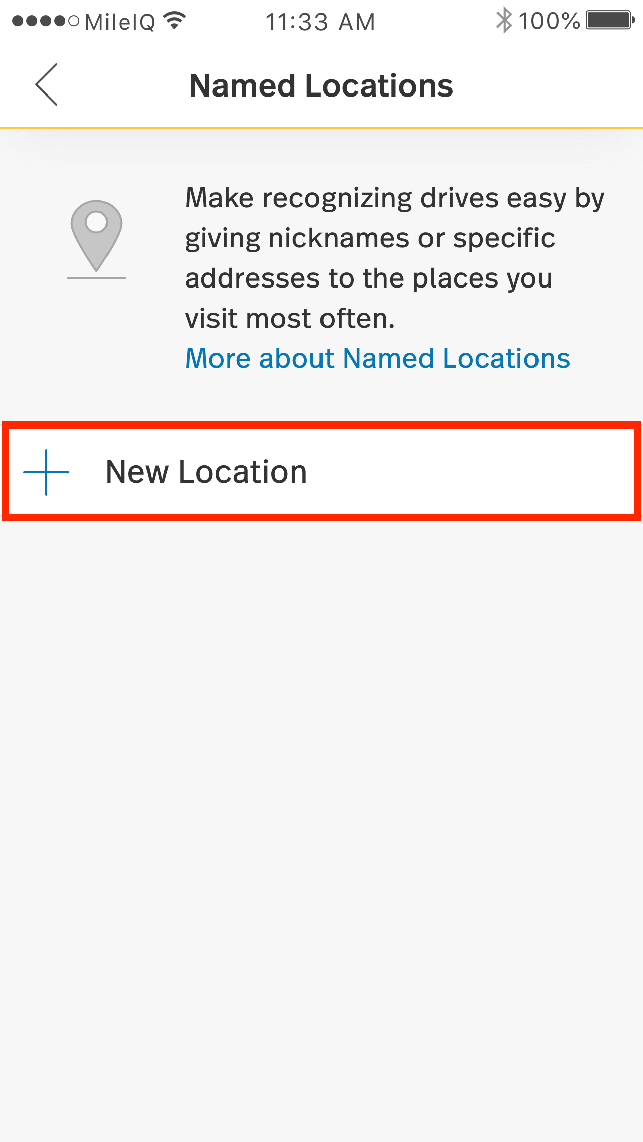 How to Manage My Named Locations – MileIQ