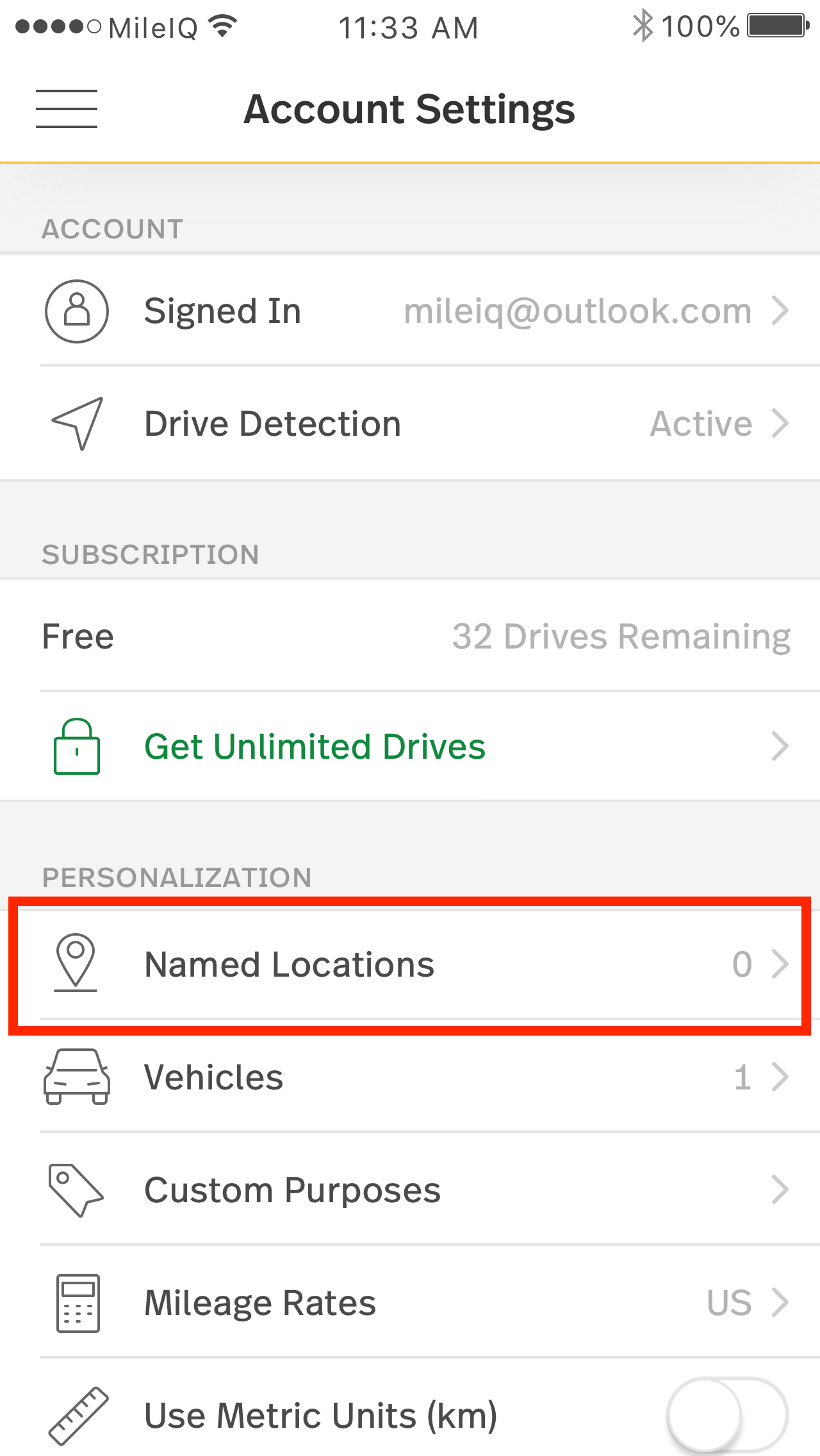 How to Manage My Named Locations – MileIQ